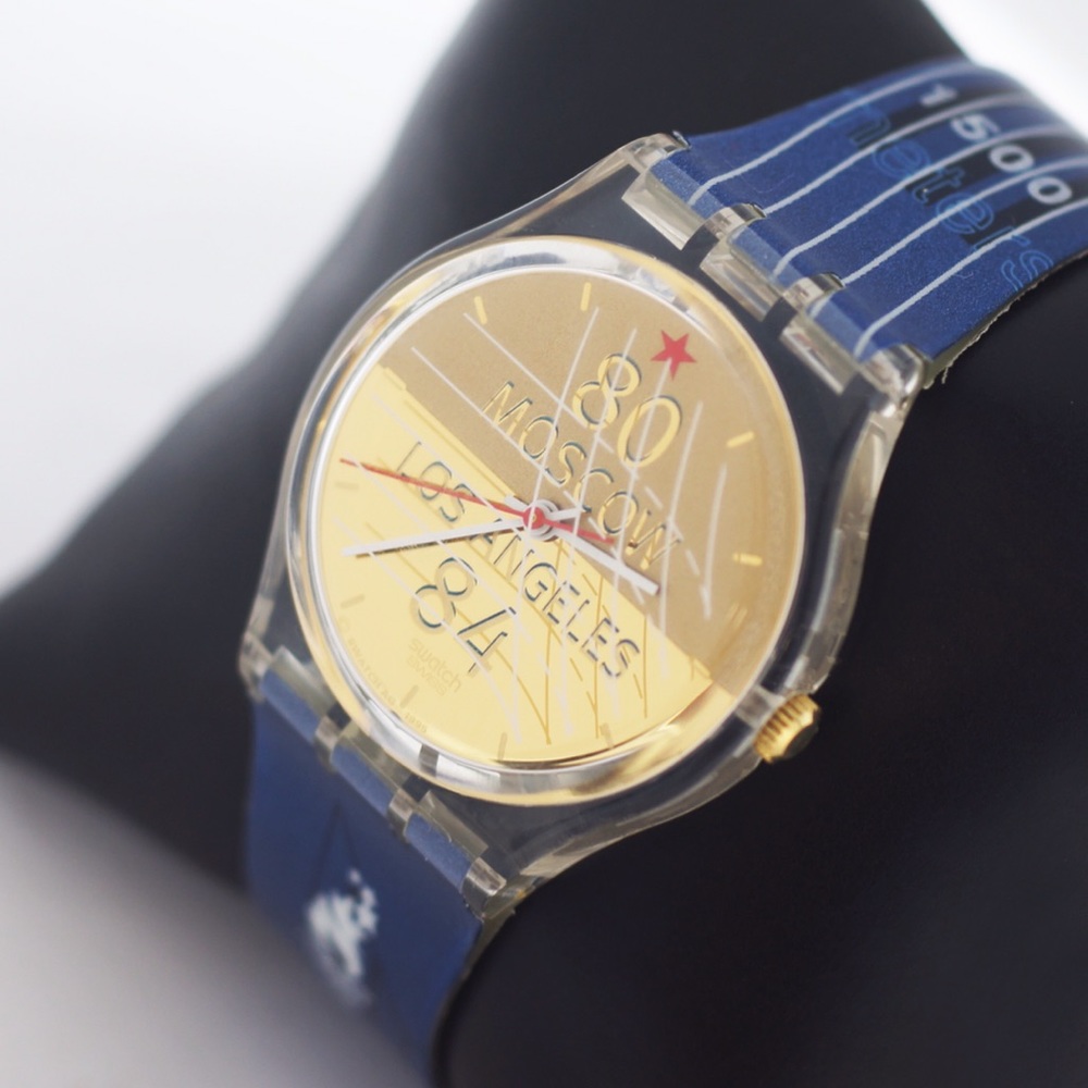 Swatch Ag 1995 Sebastian Coe Olympic Watch - Gem